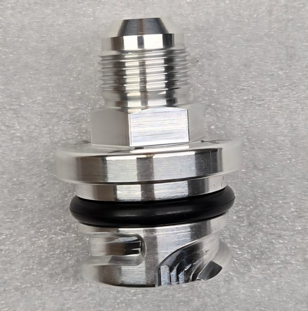 CFM Billet Valve Cover to -10 AN Catch Can Adapter for LSx Engines