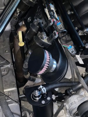 CFM Performance Billet Valve Cover Breather Universal -12 AN/ORB ...